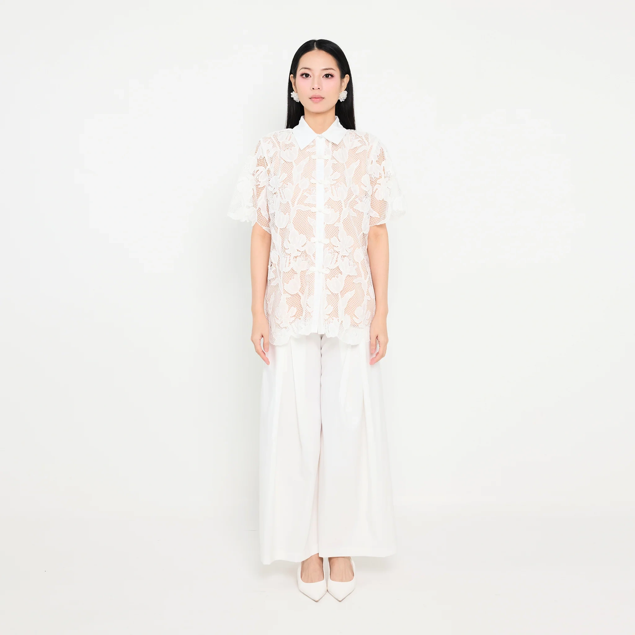 沐宸 Mù chén Lace Top • ONESHOP