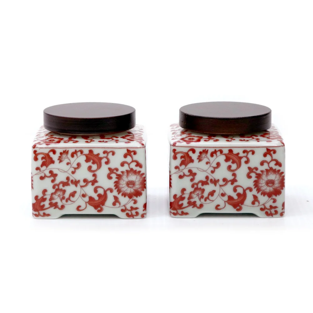 [SIP OF BLESSING] SPECIAL SELECTED PUER TEA PORCELAIN TEA CANISTERS CNY ...